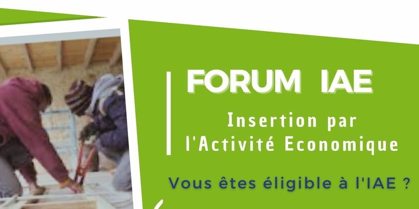 Forum IAE - Insertion par l'Activité Économique - 22 juin 2023 à ...