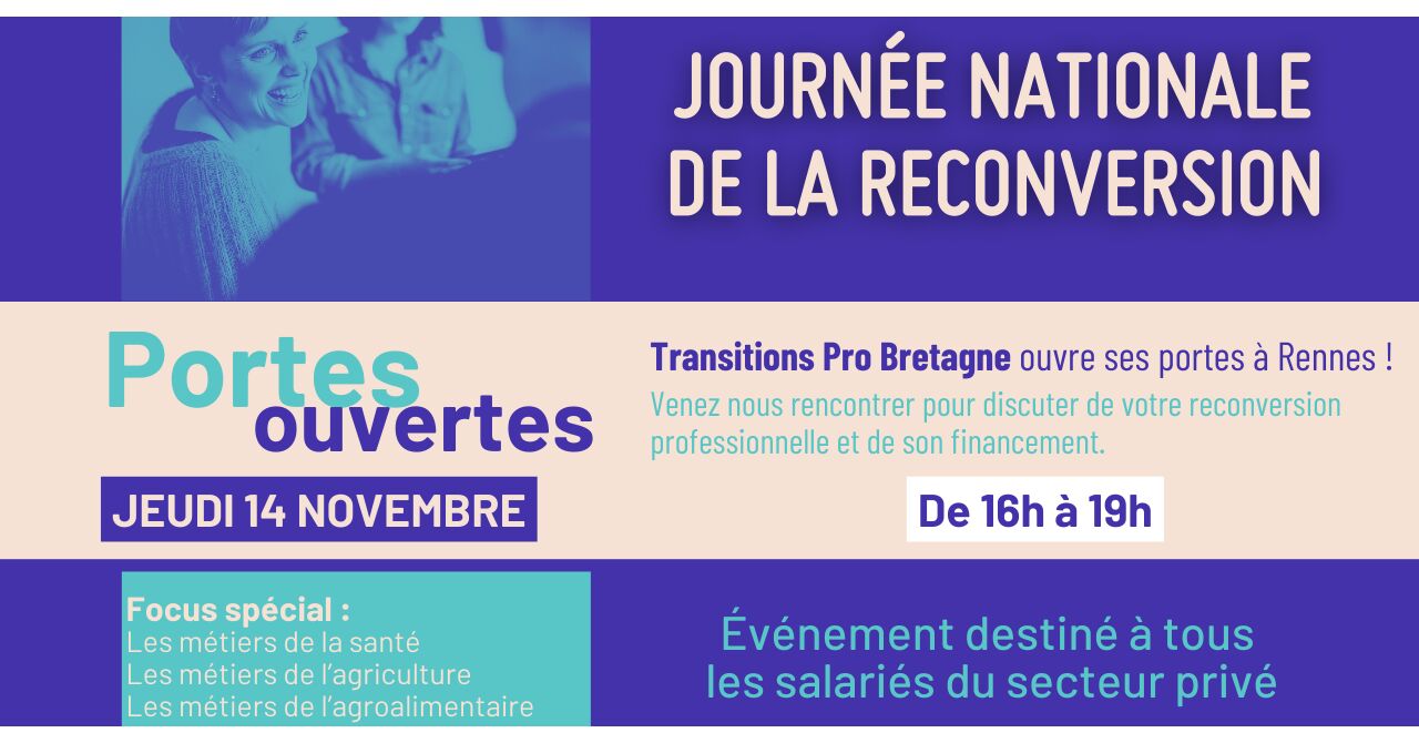 Journée nationale de la reconversion - Jeudi 14 novembre 2024 - Cap ...
